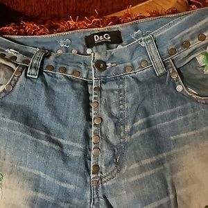 D&G | Jeans | Vintage Original Dg Jeans Size 3 Waist Tape Says 3 Length ...